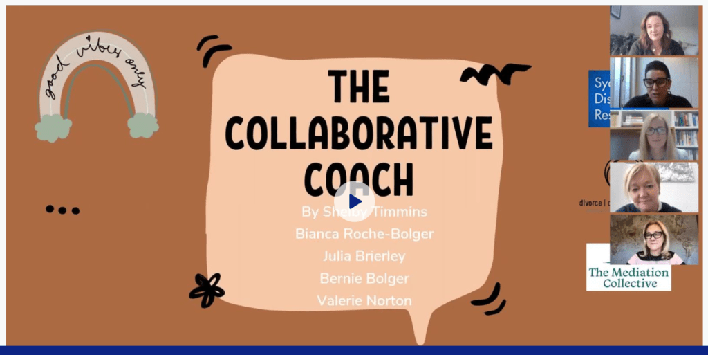 The Role of the Coach in ICP (pre-recorded webinar) — Australian ...