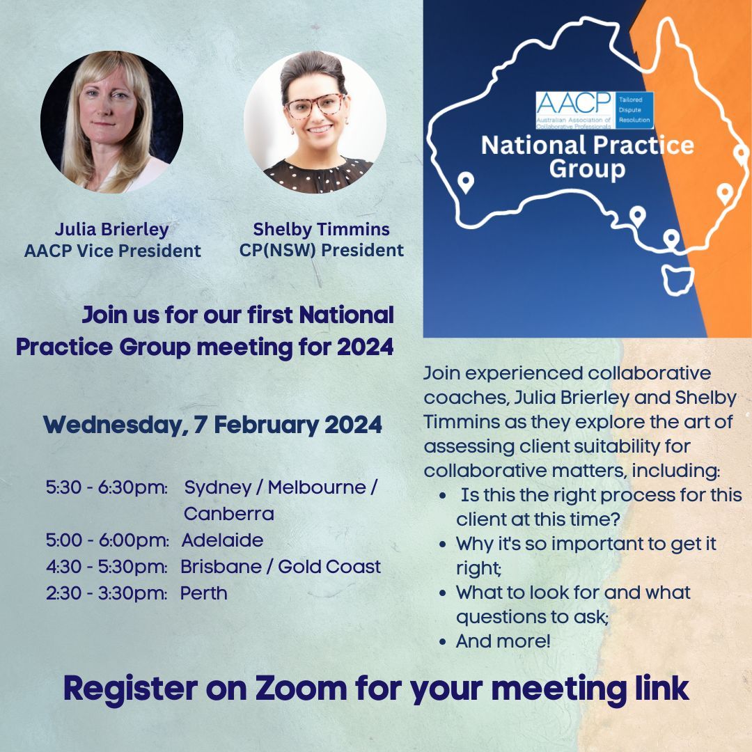 AACP National Practice Group — Australian Association of Collaborative ...